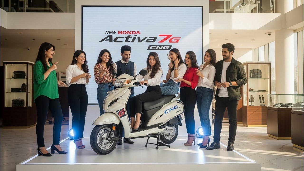 Finally launch in india 😲New Honda Activa 7G CNG – India’s First CNG ...