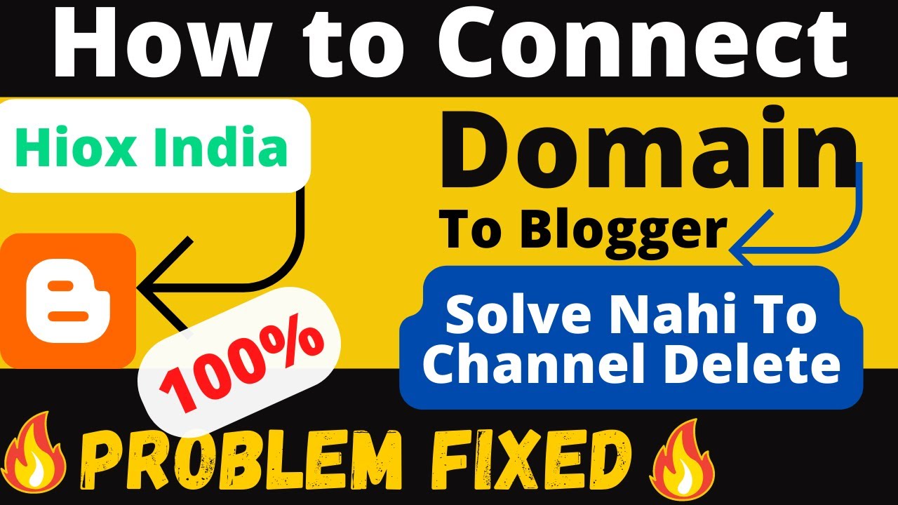 hiox india domain connect to blogger [2 method], hiox india domain ...