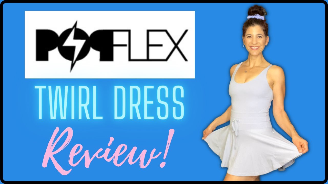 HONEST PopFlex Twirl Dress Try-On Review (Active Dress by Blogilates ...