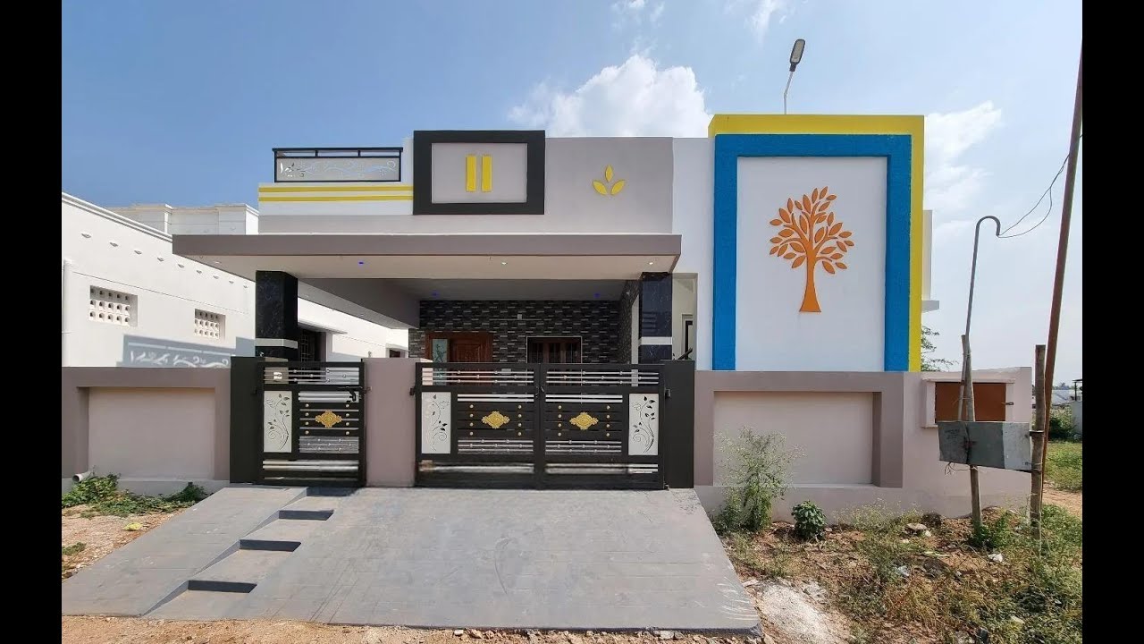 Luxurious 3BHK House Sale at Pollachi | Kovai | 5 Cents | 1850 sqft ...