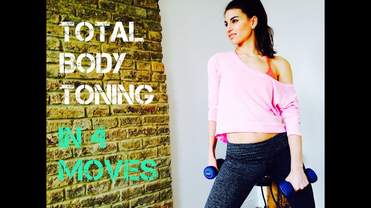 Total Body Toning in 4 Moves - YouTube