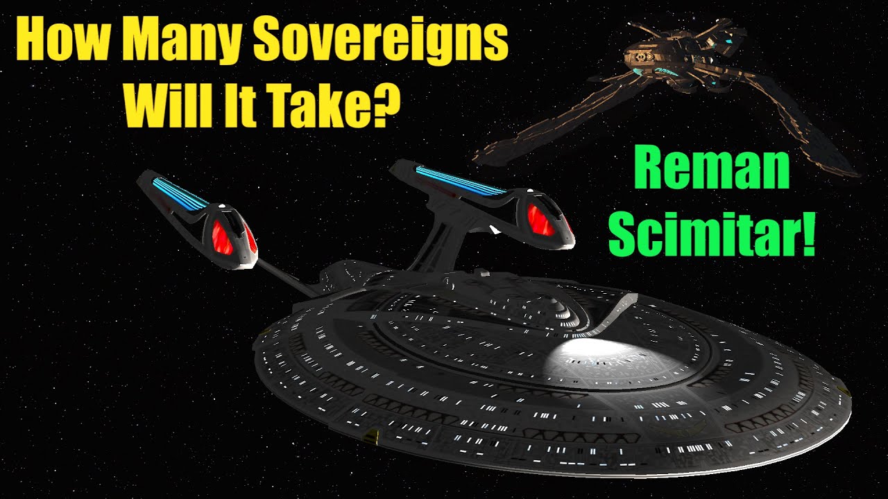 How Many Enterprise E's to defeat the Scimitar? - Star Trek Starship ...