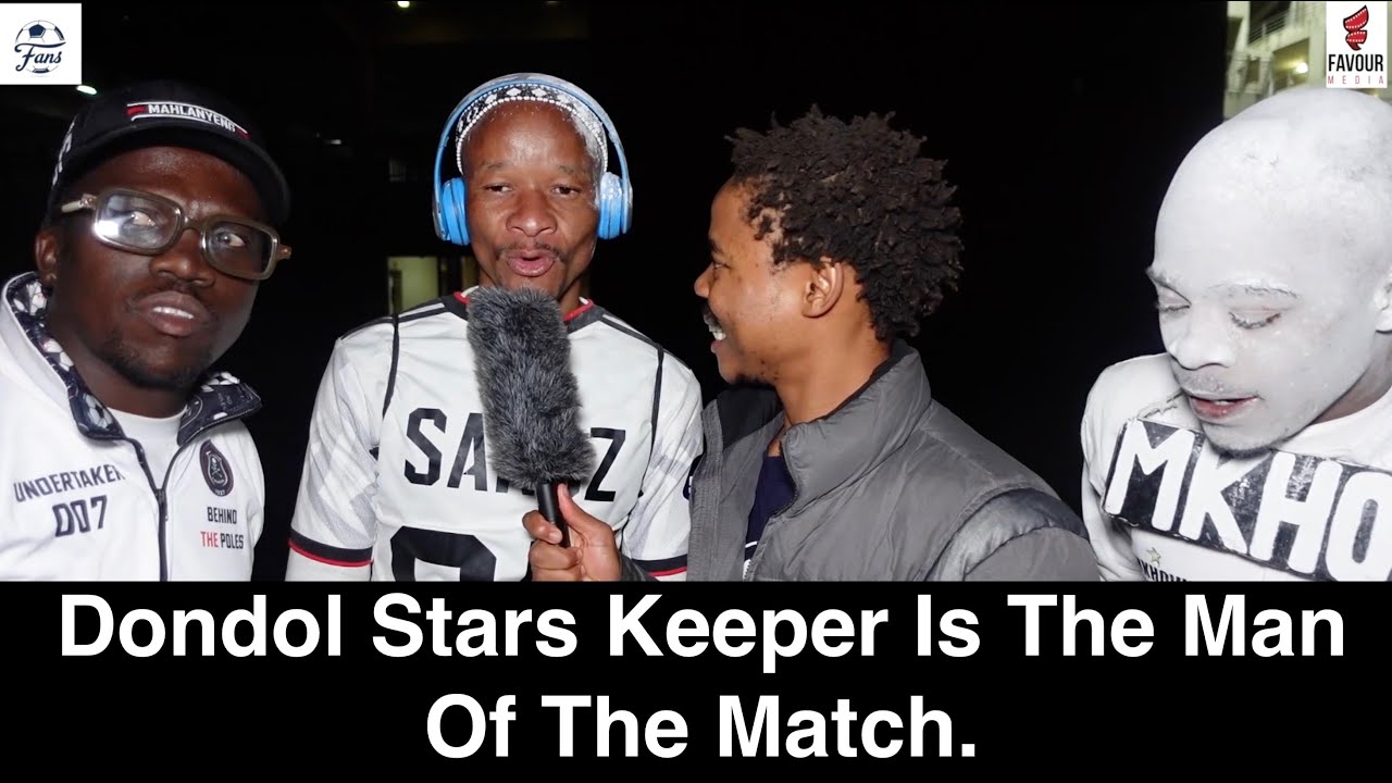 Dondol Stars 1 - 1 Orlando Pirates | Dondol Stars Keeper Is The Man Of ...