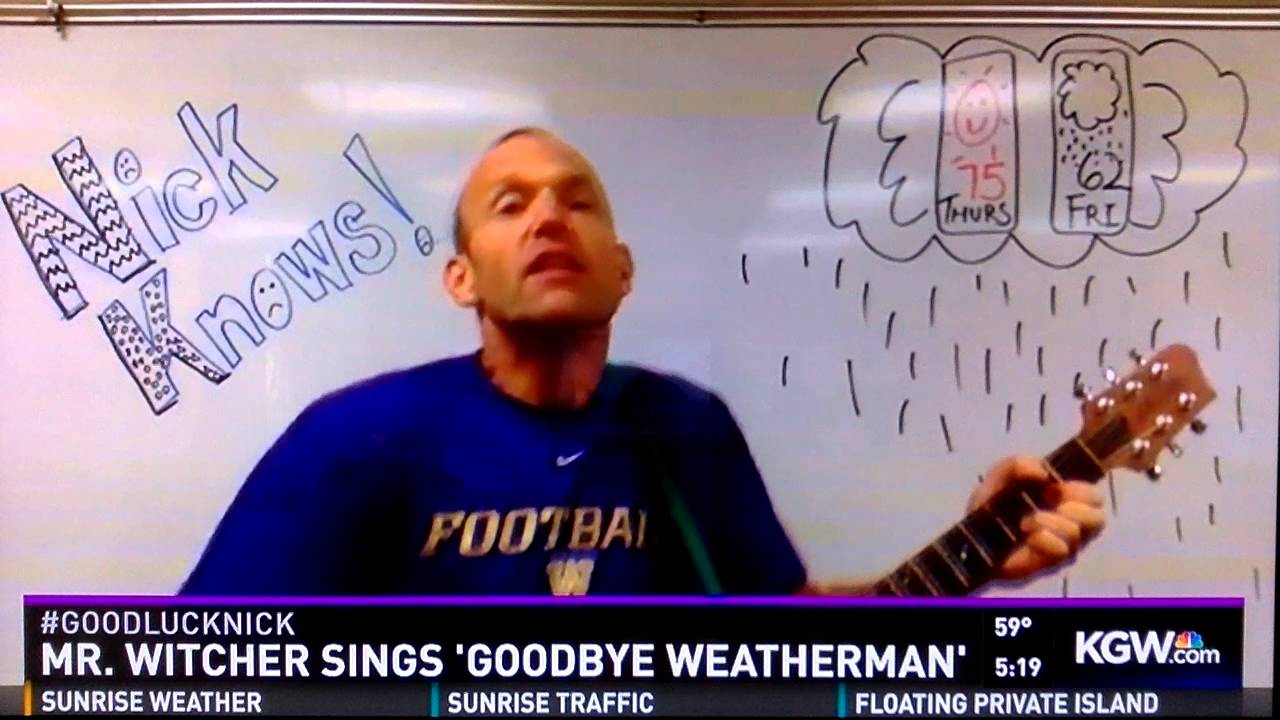 Goodbye, Weatherman! Nick Knows, final song. - YouTube