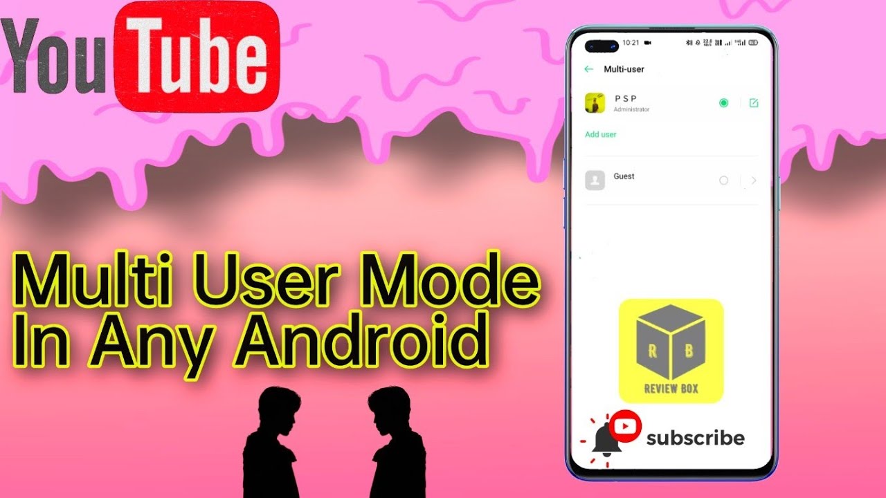 Multi User Mode In Any Android | How To Switch Back To Main Account | # ...