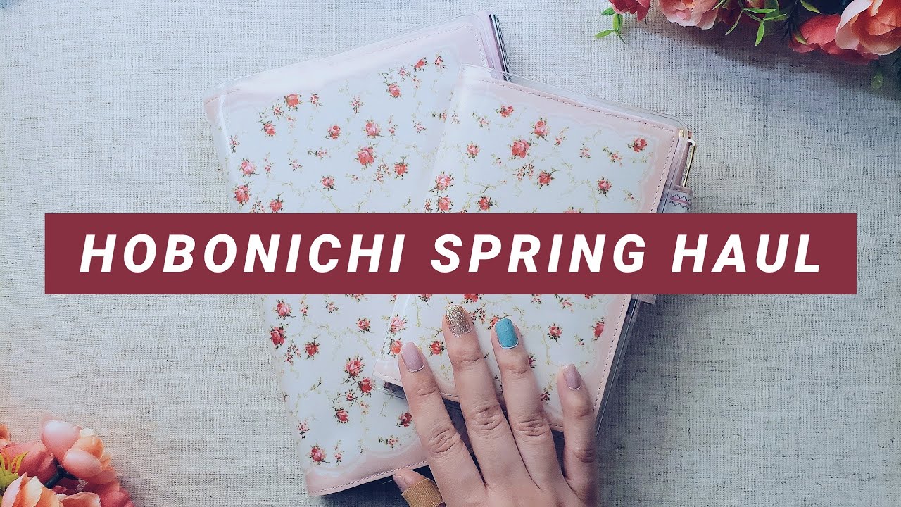 Hobonichi Petite Roses Haul | Spring 2022 - YouTube