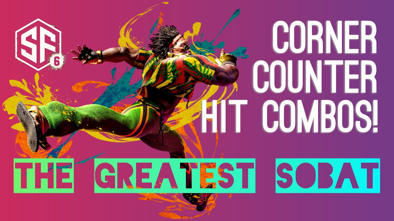 SF6 DEE JAY: Corner Counter Hit Combos w/ The Greatest Sobat - YouTube