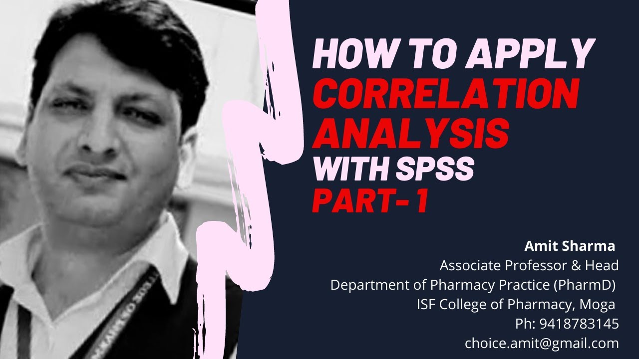 SPSS Tutorial: How to apply Correlation Analysis with SPSS Part II # ...