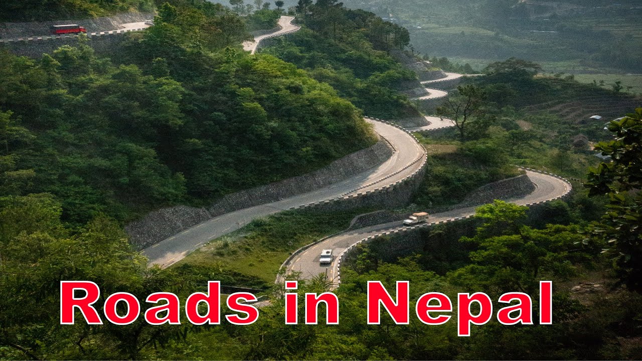 Roads in Nepal | Driving around Kathmandu - YouTube