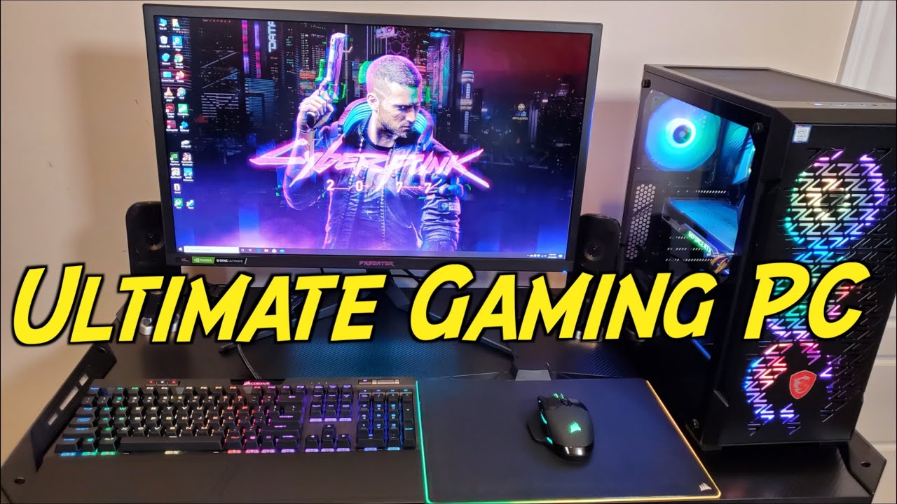 Unboxing My First Custom Gaming PC + Predator X27 "THE BEAST" - YouTube