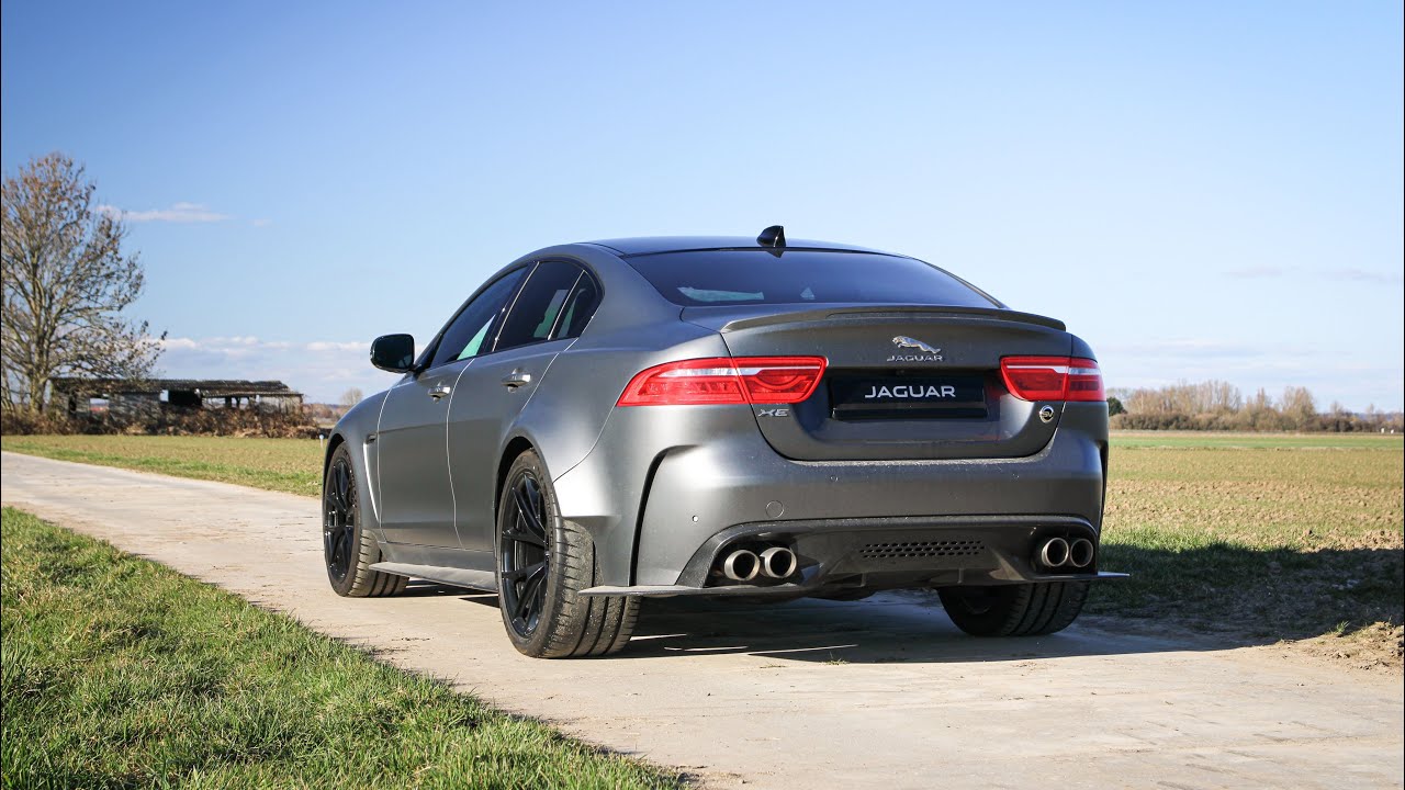 The Jaguar XE SV Project 8 Touring! The Fastest 4-Door Production ...