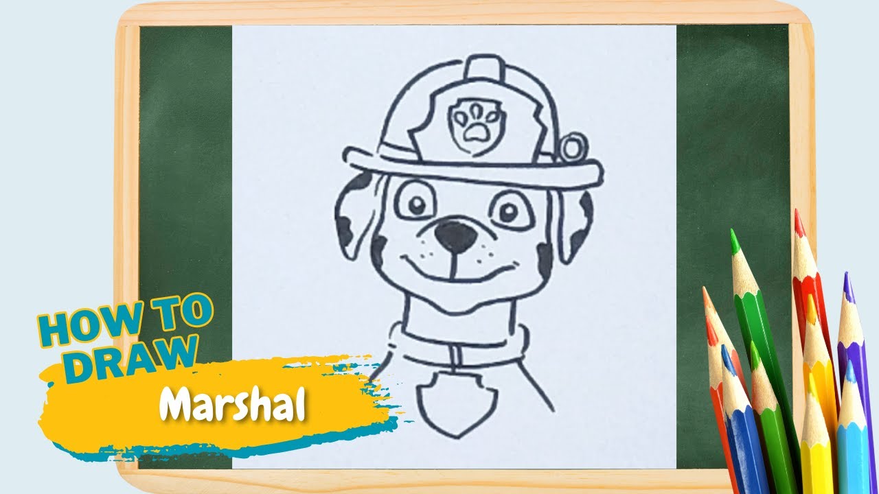 How to Draw Marshal - YouTube