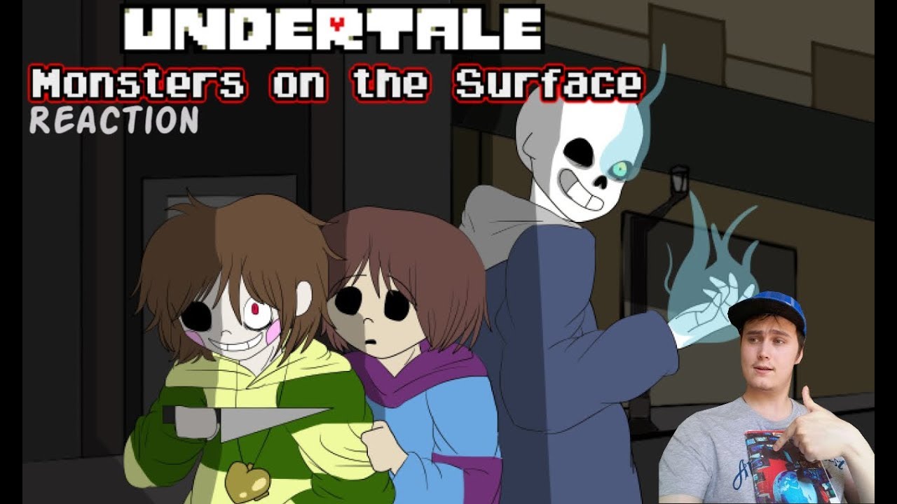 Monsters on the Surface- An Undertale Animation | REACTION - YouTube