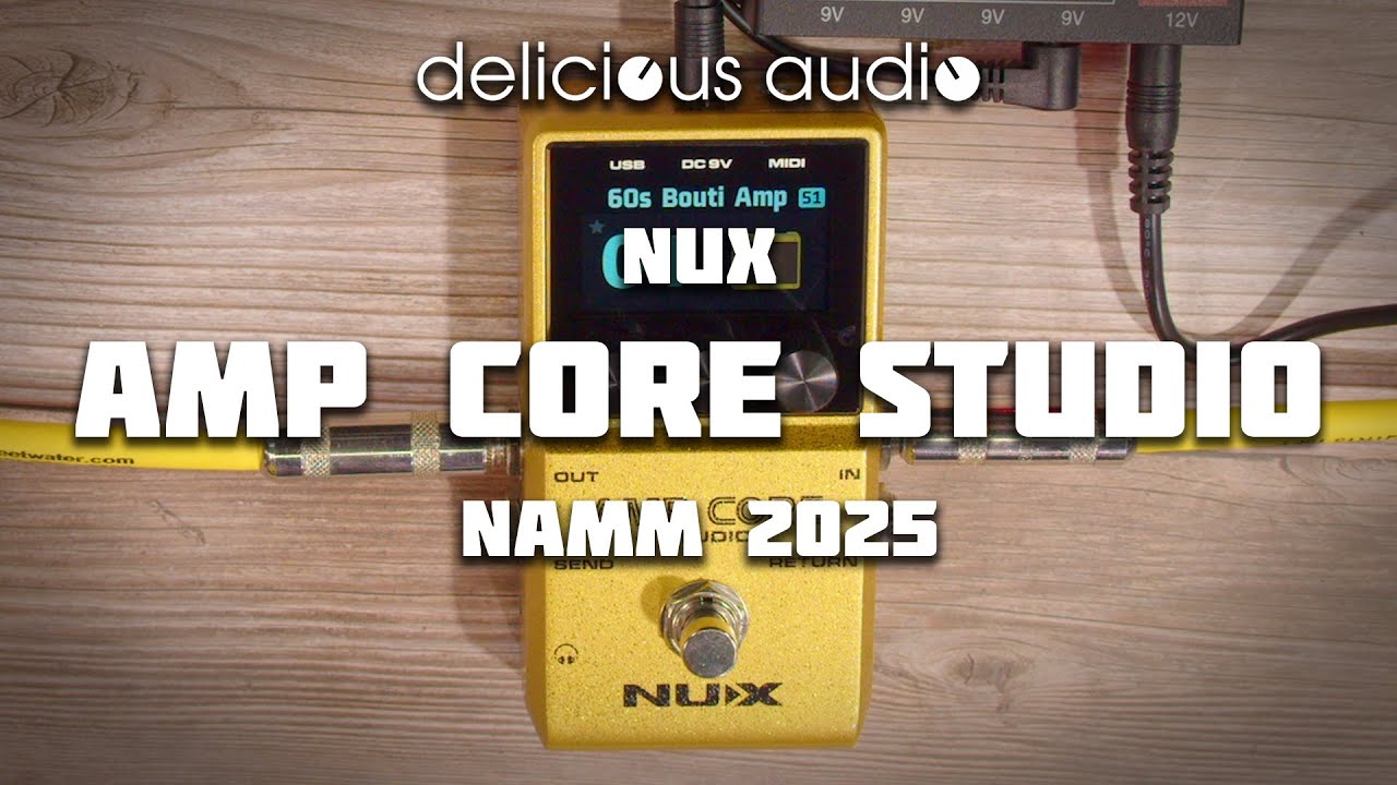 NUX - Amp Core Studio | NAMM 2025 - YouTube