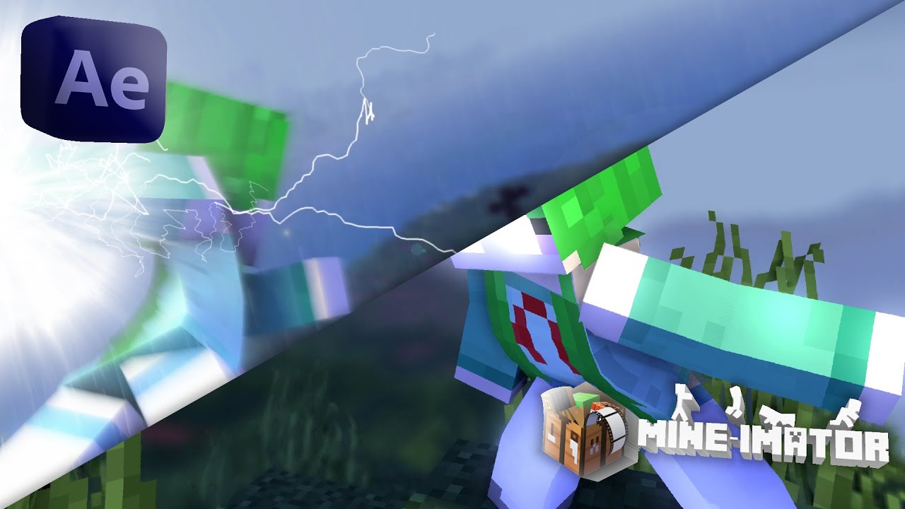 Minecraft Short Animation [Special] (Mine-Imator + Adobe After Effect ...