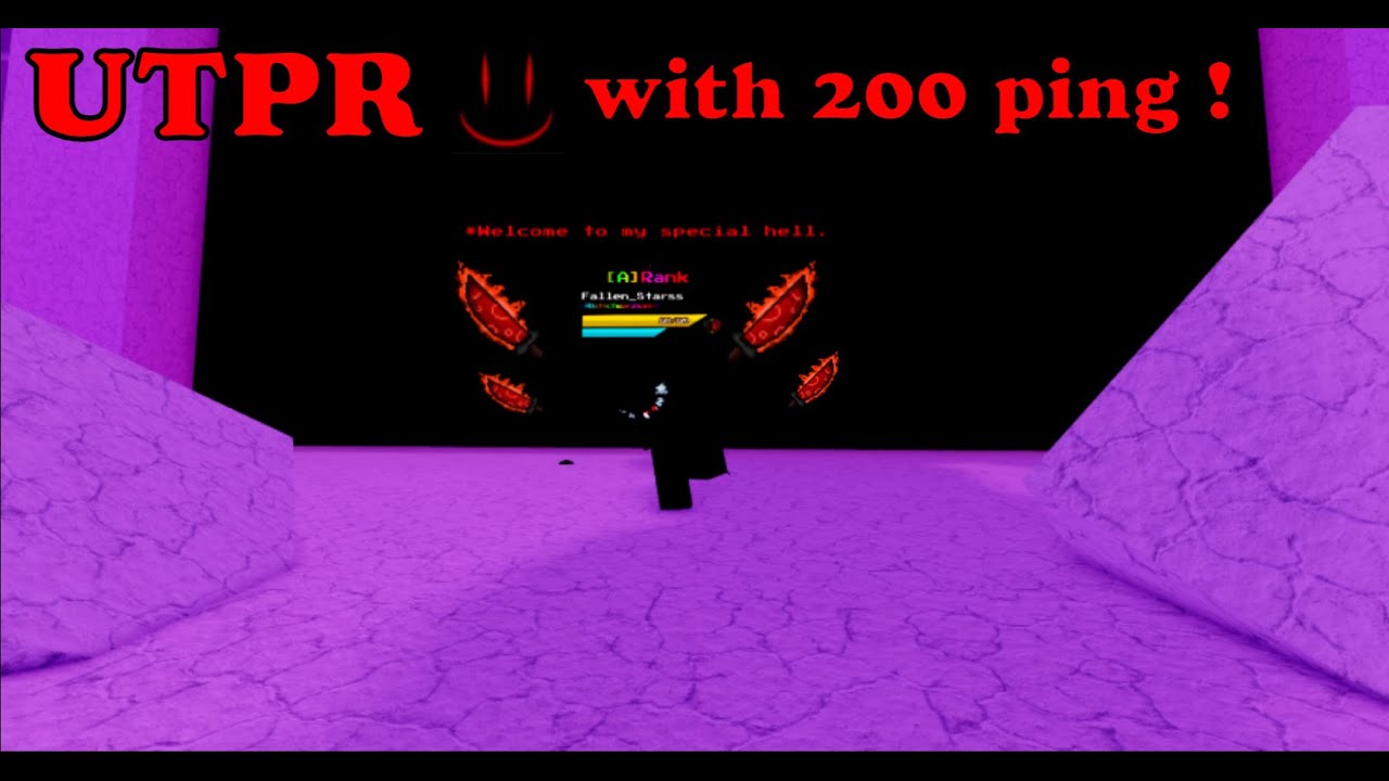 [UTPR] the true special hell + 200 ping - YouTube