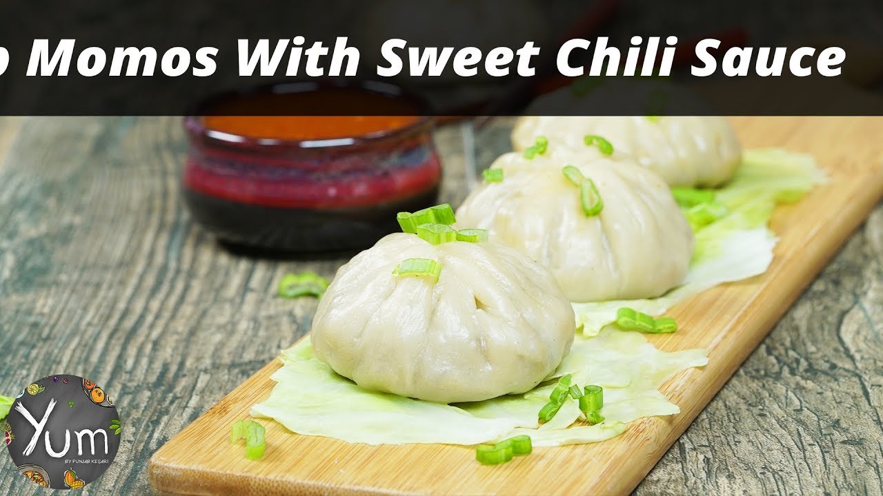 Lamb Momos With Sweet Chili Sauce - YouTube