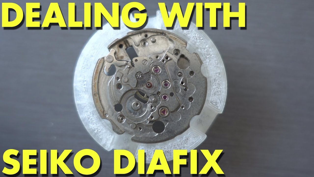 [TECH] Dealing With SEIKO DIAFIX Settings - THE EASY WAY! - YouTube