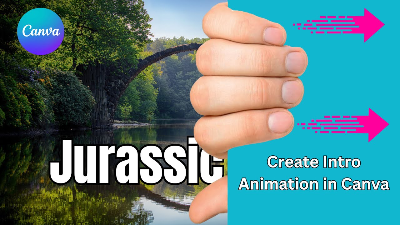 How To Create Intro Animation In Canva - YouTube