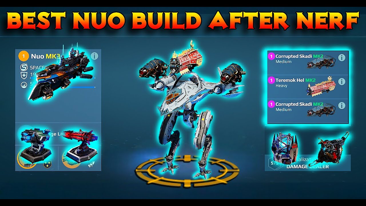 War Robots : Best Nuo build after nerf #warrobots - YouTube