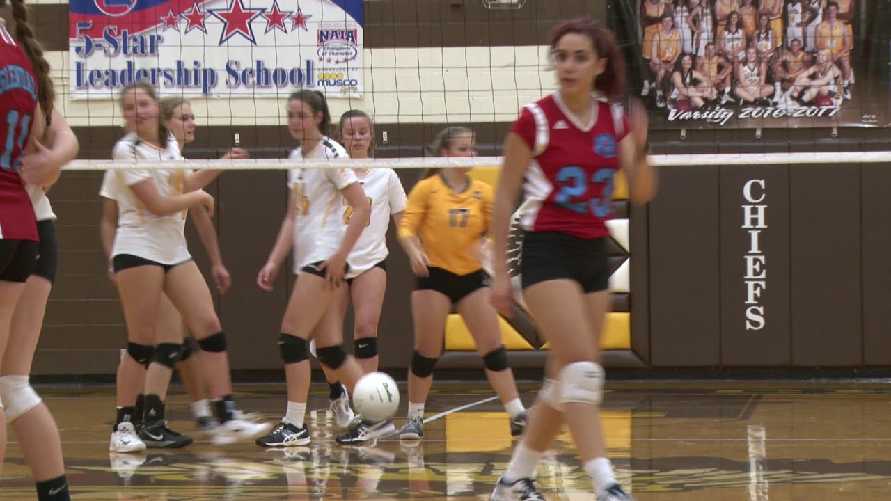 Kickapoo High School Volleyball JV vs Glendale - YouTube