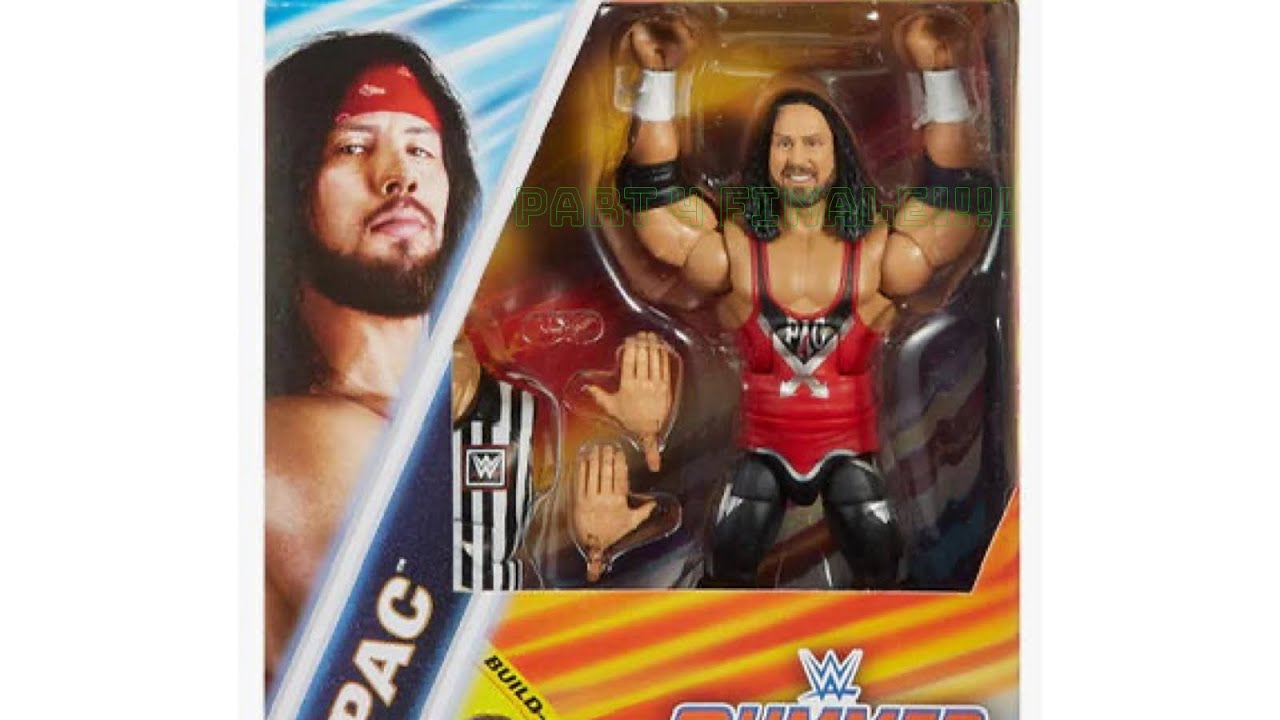 WWE Elite SummerSlam 4 Pack | X-Pac & Build Referee Figure of John Cone ...