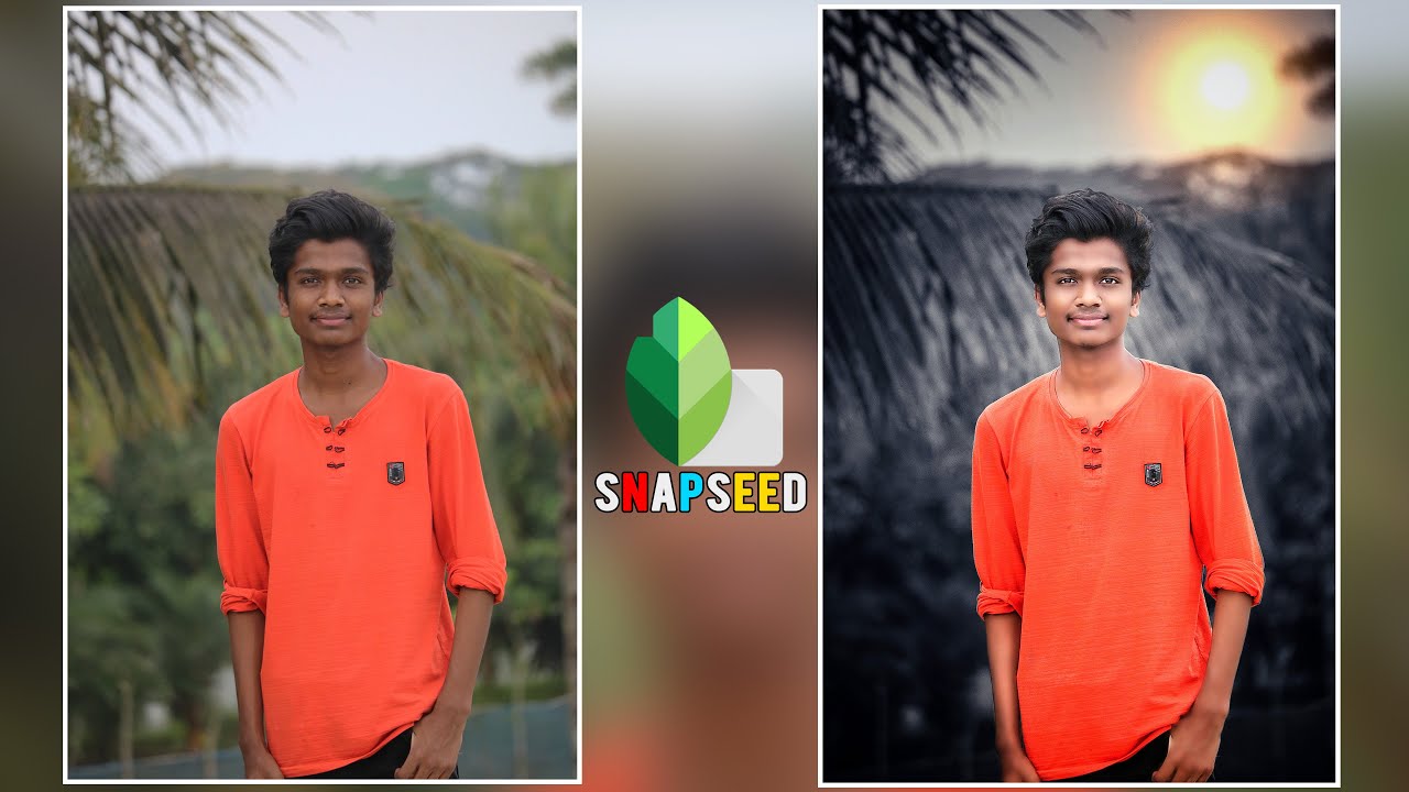 Snapseed Dark effect photo editing | Dark background editing | Photo ...