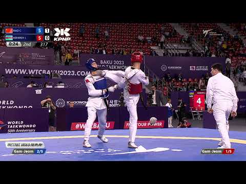 317 R32 Men  68kg CHN XIAO C  AZE AGHAYEV J