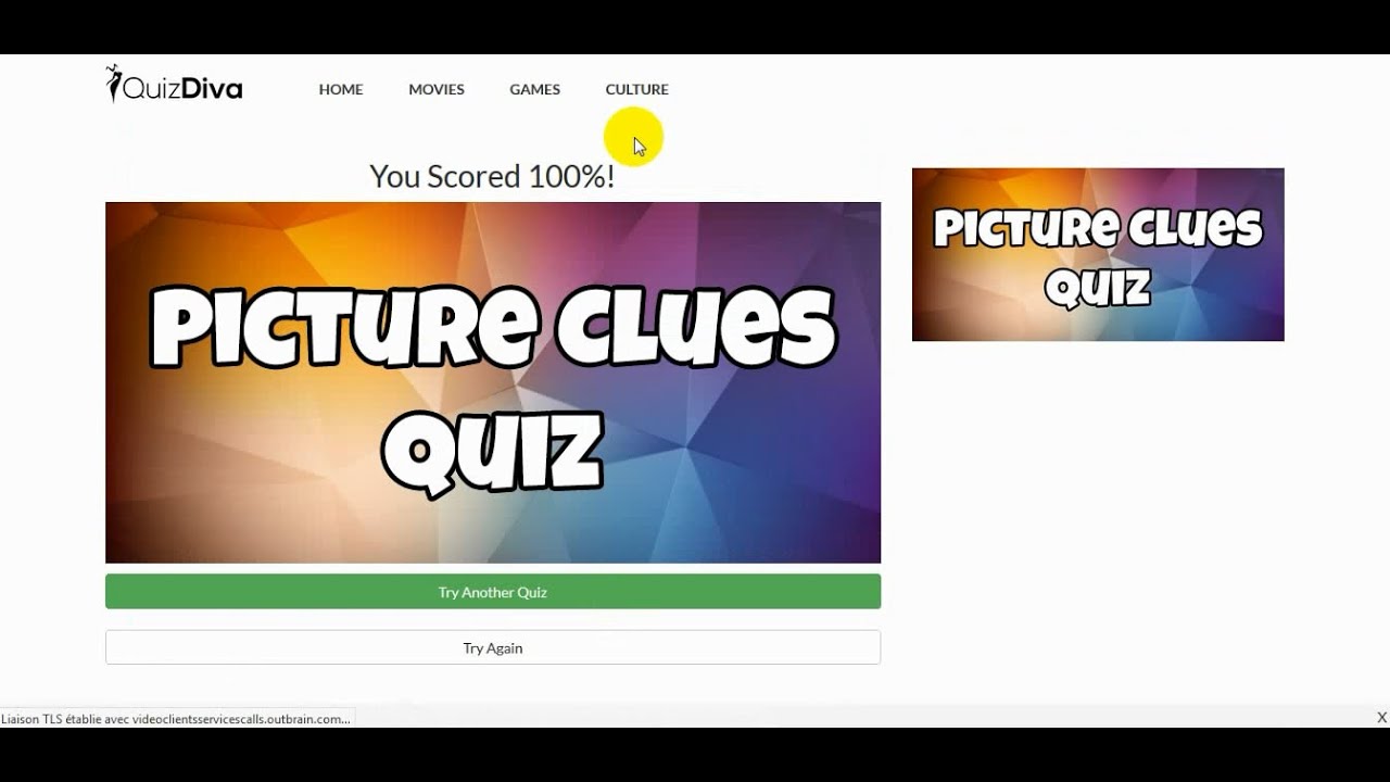 Picture Clues Quiz 2020 Answers 100% - YouTube