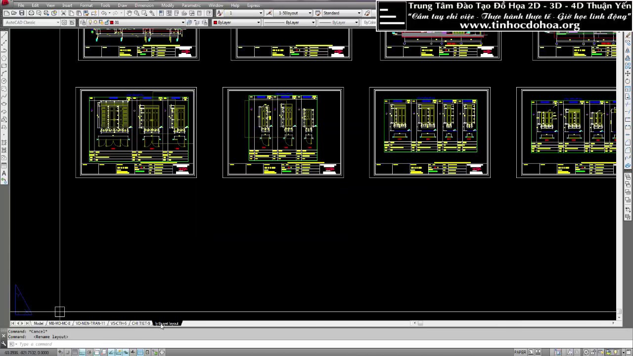 Học Autocad_9_Layout Autocad - YouTube