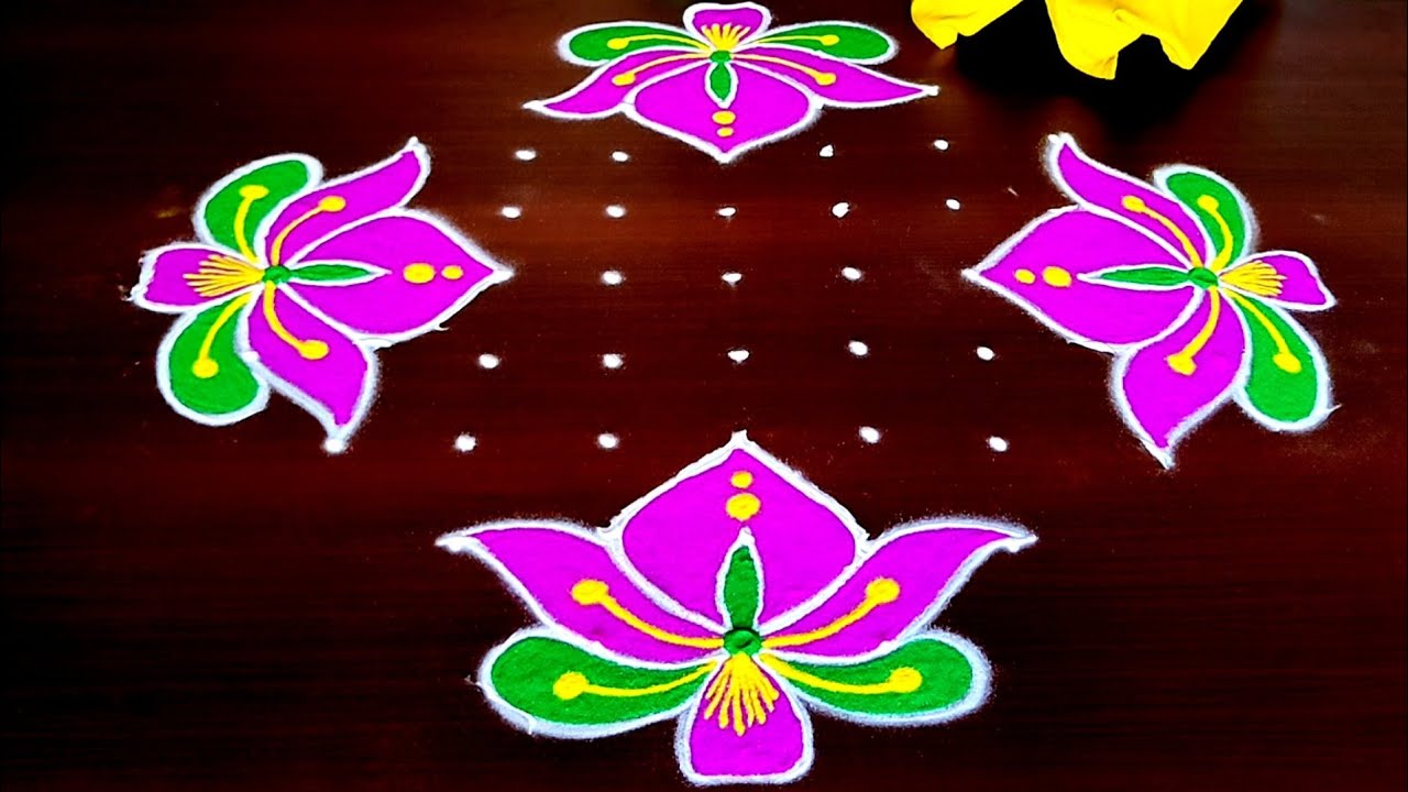 Sankranthi Chukkala Muggulu/Sankranthi muggulu/Sankranthi Rangolis ...