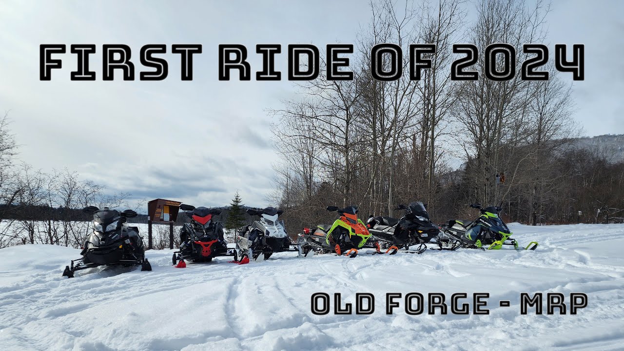 We're Back! - Old Forge Snowmobiling 1-19-24 - YouTube