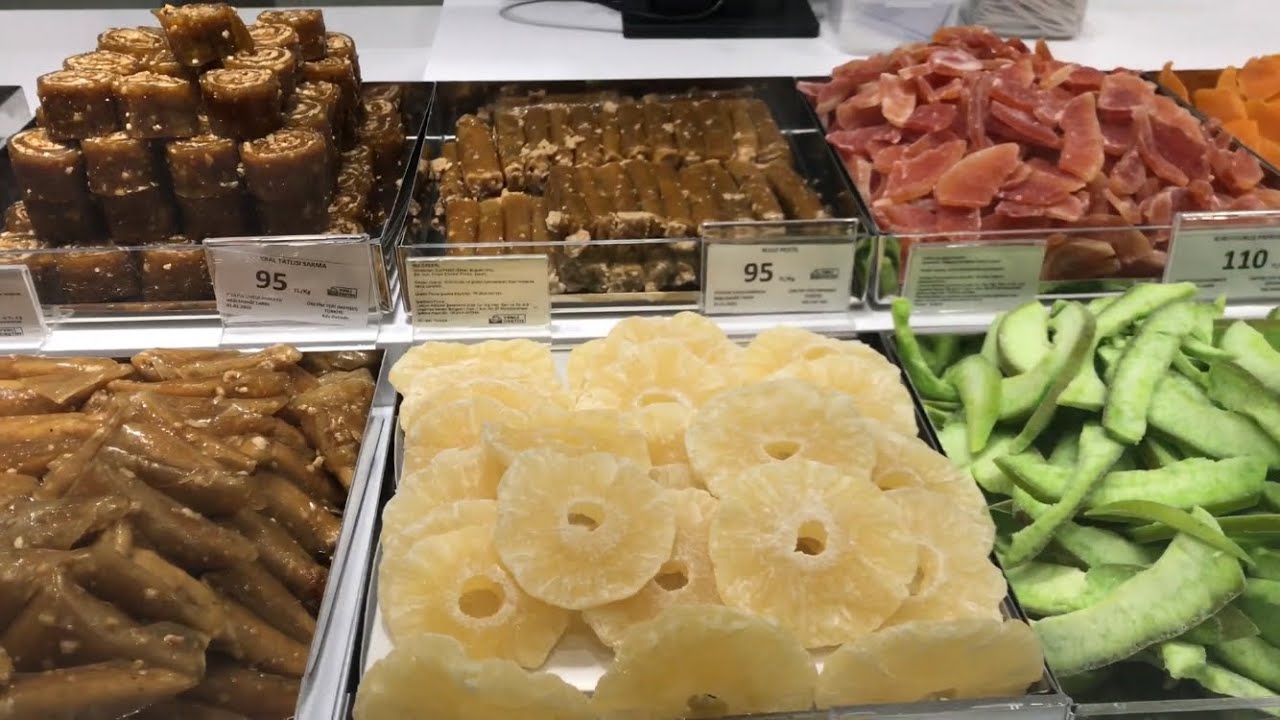 Authentic Turkish Delight Recipe, Traditional Snacks in Istanbul [ 4K ...