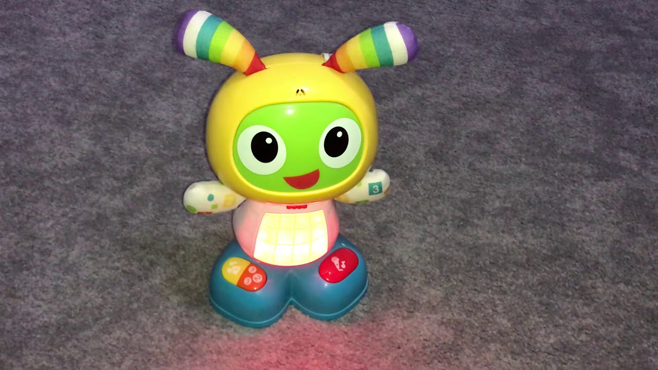 Fisher Price Bright Beats Dance & Move Beatbo Baby Robot - YouTube