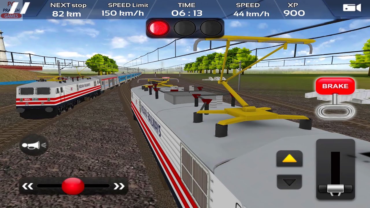 Rajdhani Express Driving in Indian Train Simulator | New Update ...