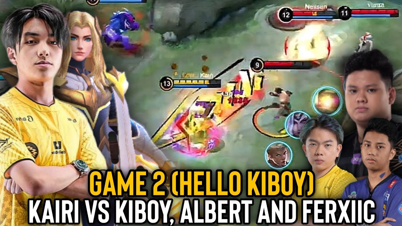 ROUND 2 KAIRI MEET AGAIN KIBOY, ALBERT AND FERXIIC IN RANK GAME - YouTube