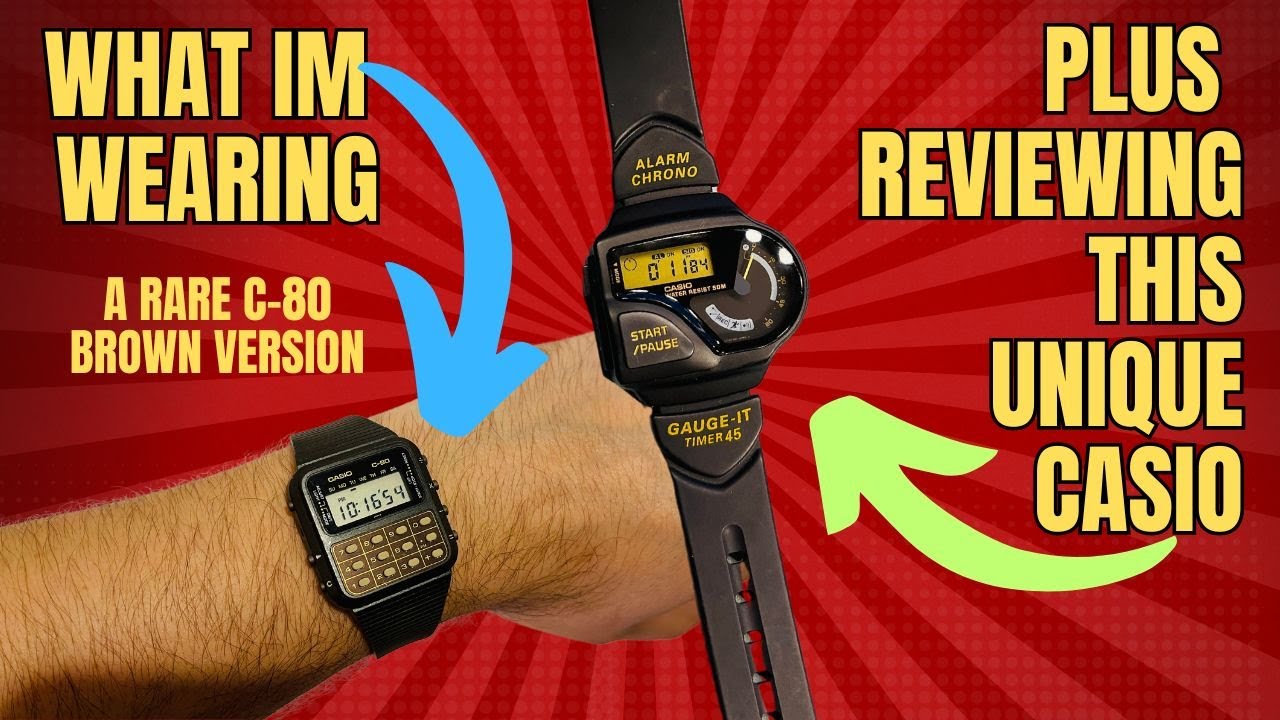 Full review of the Casio WM-11 watch and a look at casio very first ...