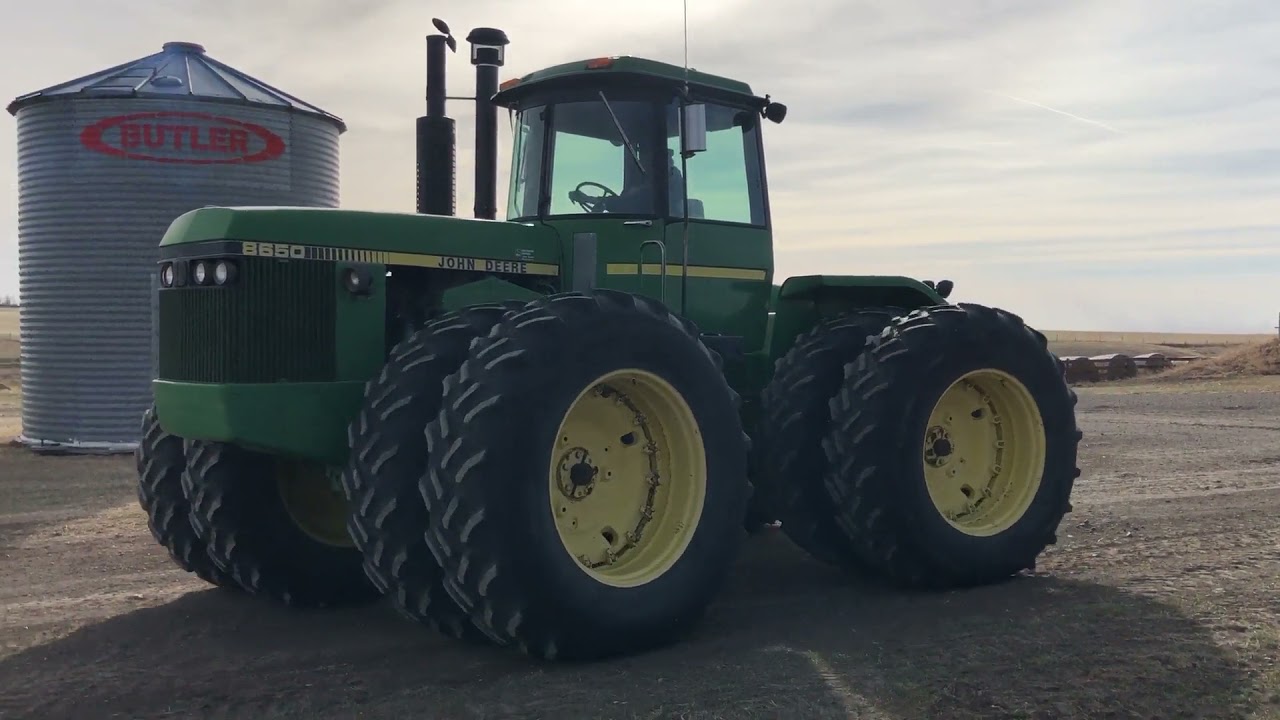 1983 JOHN DEERE 8650 For Sale - YouTube