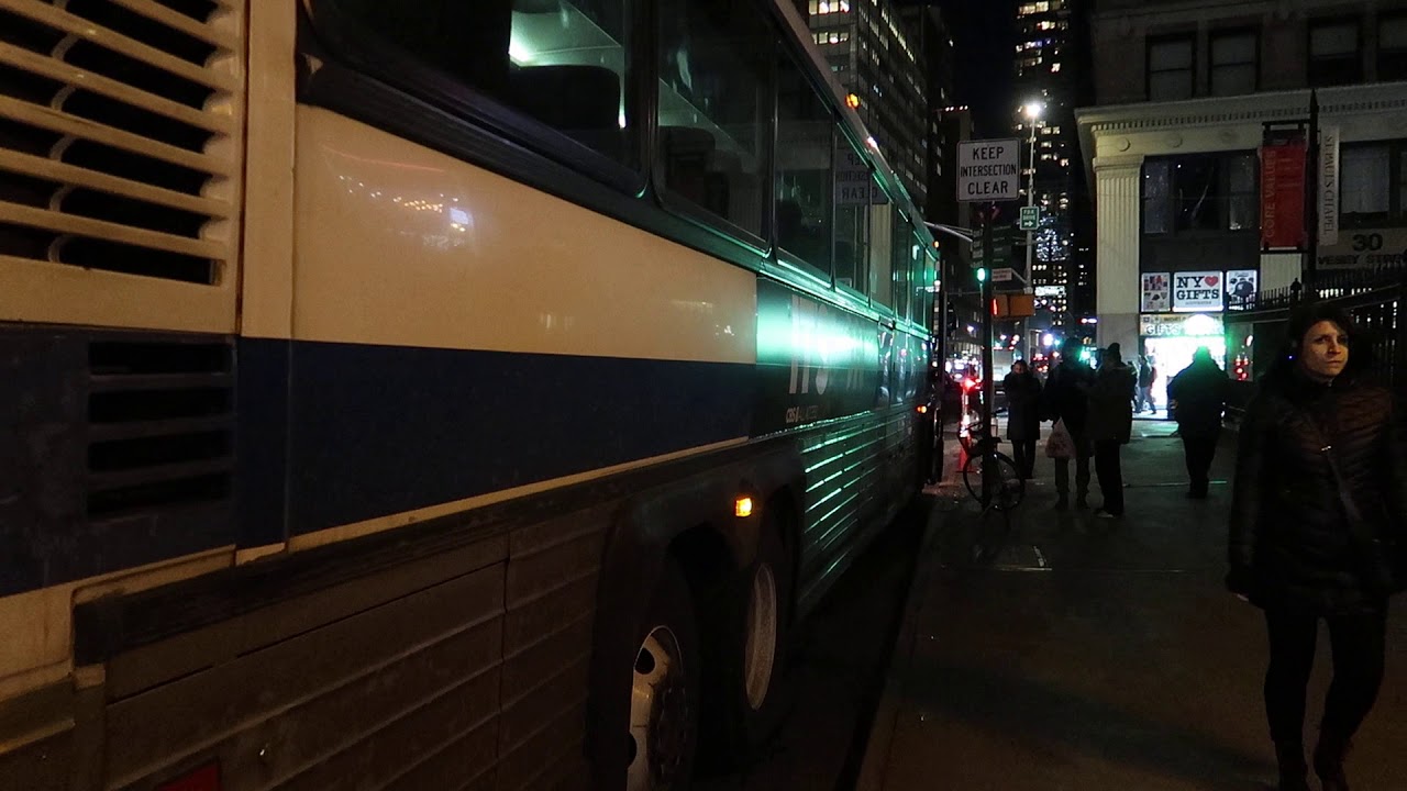 MTA Bus Company 2005-07 MCI D4500CL Commuter Coach 3107 on Route BxM18 ...