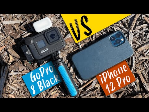 GoPro Hero 8 Black vs iPhone 12 Pro | Premiere Pro Footage Comparison ...