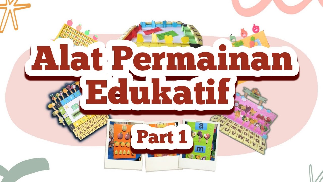Ide Alat Permainan Edukatif (APE) untuk Anak Usia Dini || Part 1 - YouTube