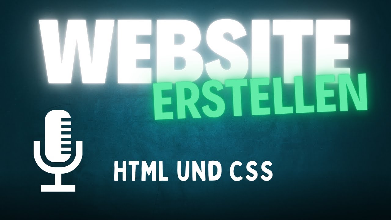 Website erstellen mit HTML und CSS Tutorial Deutsch #coding #html #css - YouTube