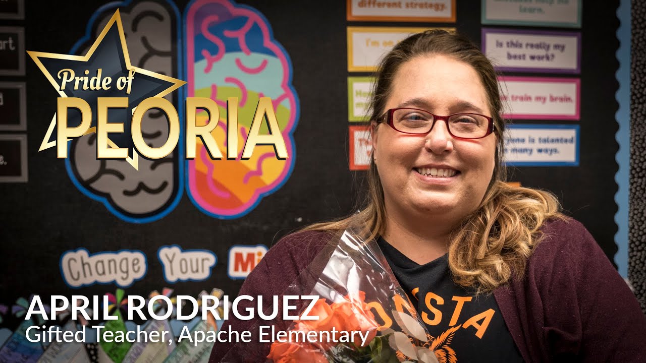 2021 Pride of Peoria Prize Patrol: April Rodriguez, Apache Elementary ...