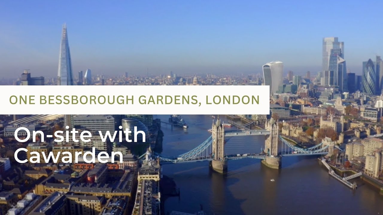 An extensive shell & core strip-out in Central London - YouTube