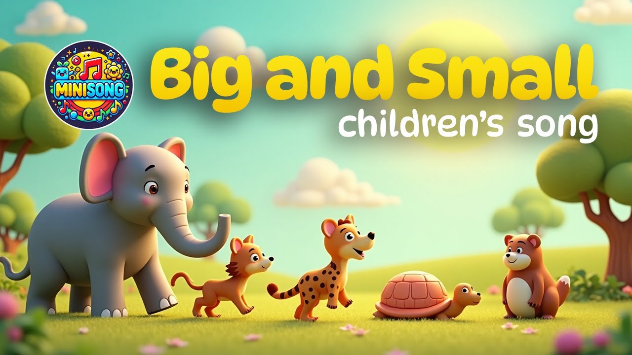 Big and Small - children's song - YouTube