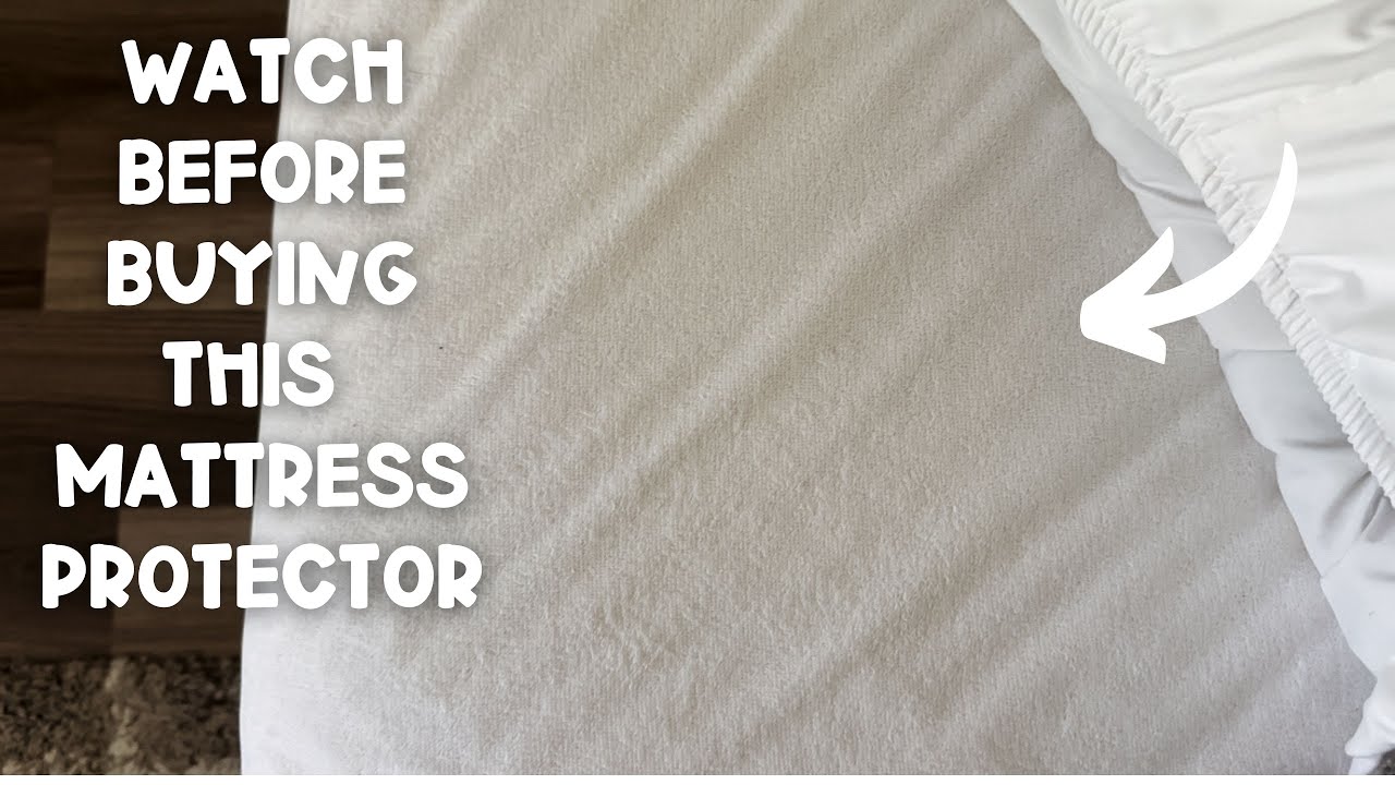Honest review of this king mattress protector! - YouTube
