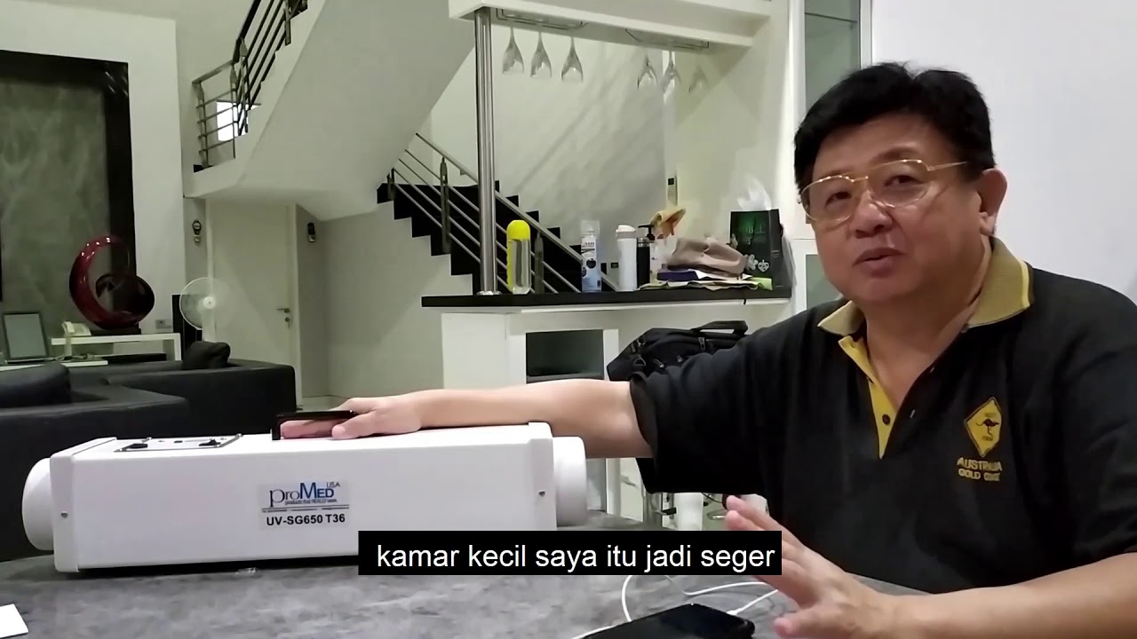 ProMed Ozone Generator tadinya saya tidak beminat - YouTube