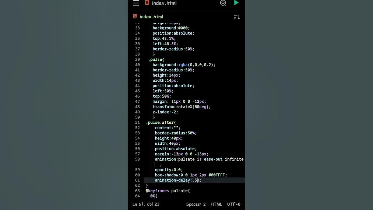 Css Animation Location Pin 3d Css Animation Css Coding Htmlcss Cssanimationtutorial Youtube