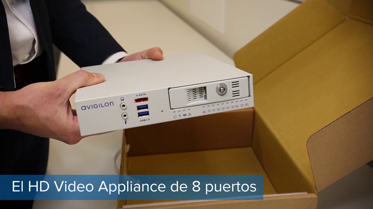 Avigilon HD Video Appliance Line | Unboxing (ES) - YouTube