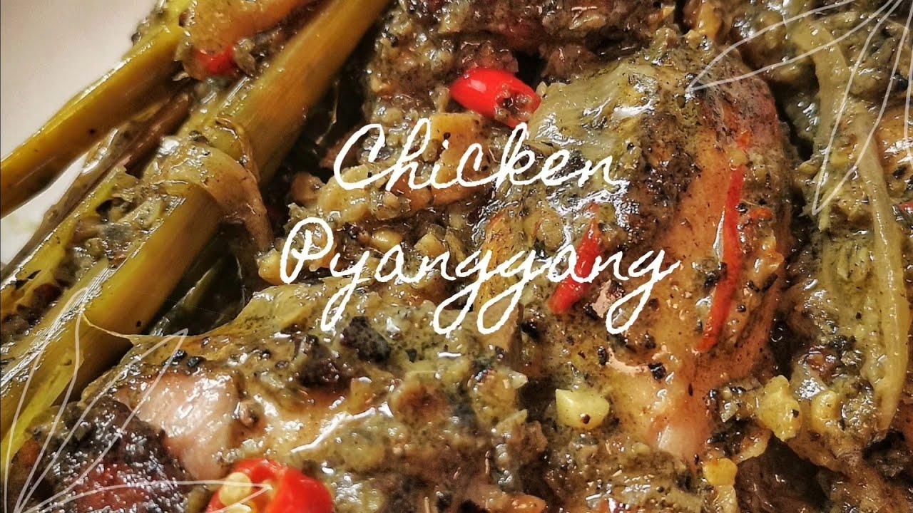 Cooking Chicken Pyanggang! A chicken and burnt coconut dish from south ...